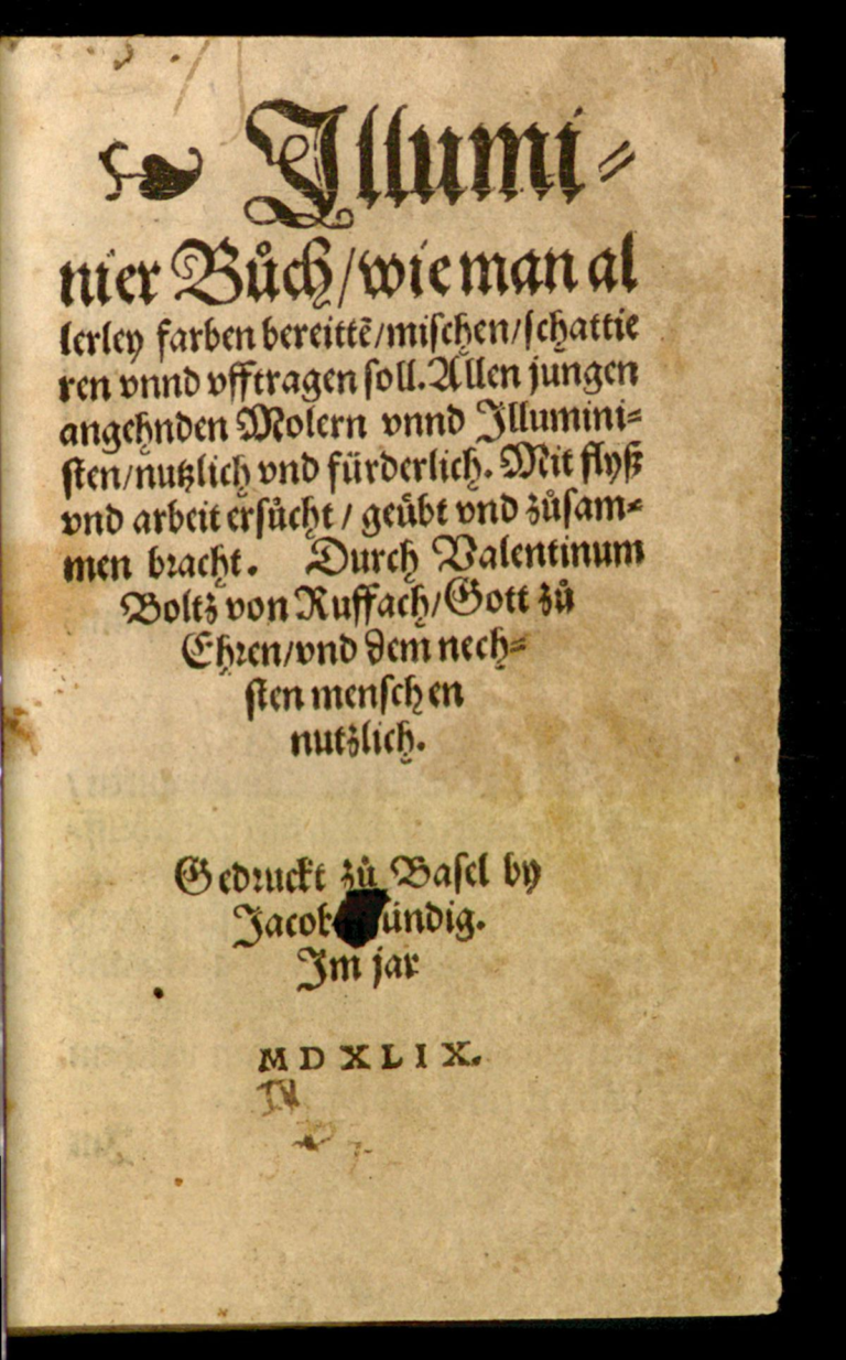 ARTECHNE - Technique in the Arts, 1500-1950 | The Manual as Artifact ...